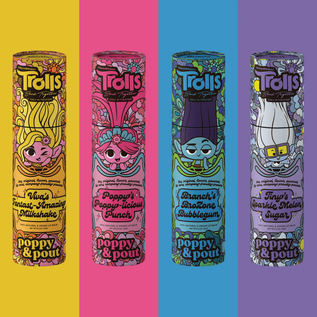 Trolls Limited Edition Lip Balms – The Village Tinker