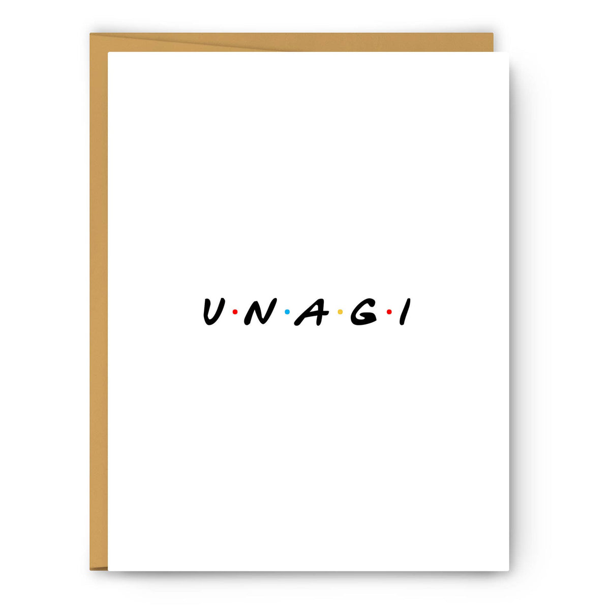 Friends "Unagi" - Greeting Card – The Village Tinker